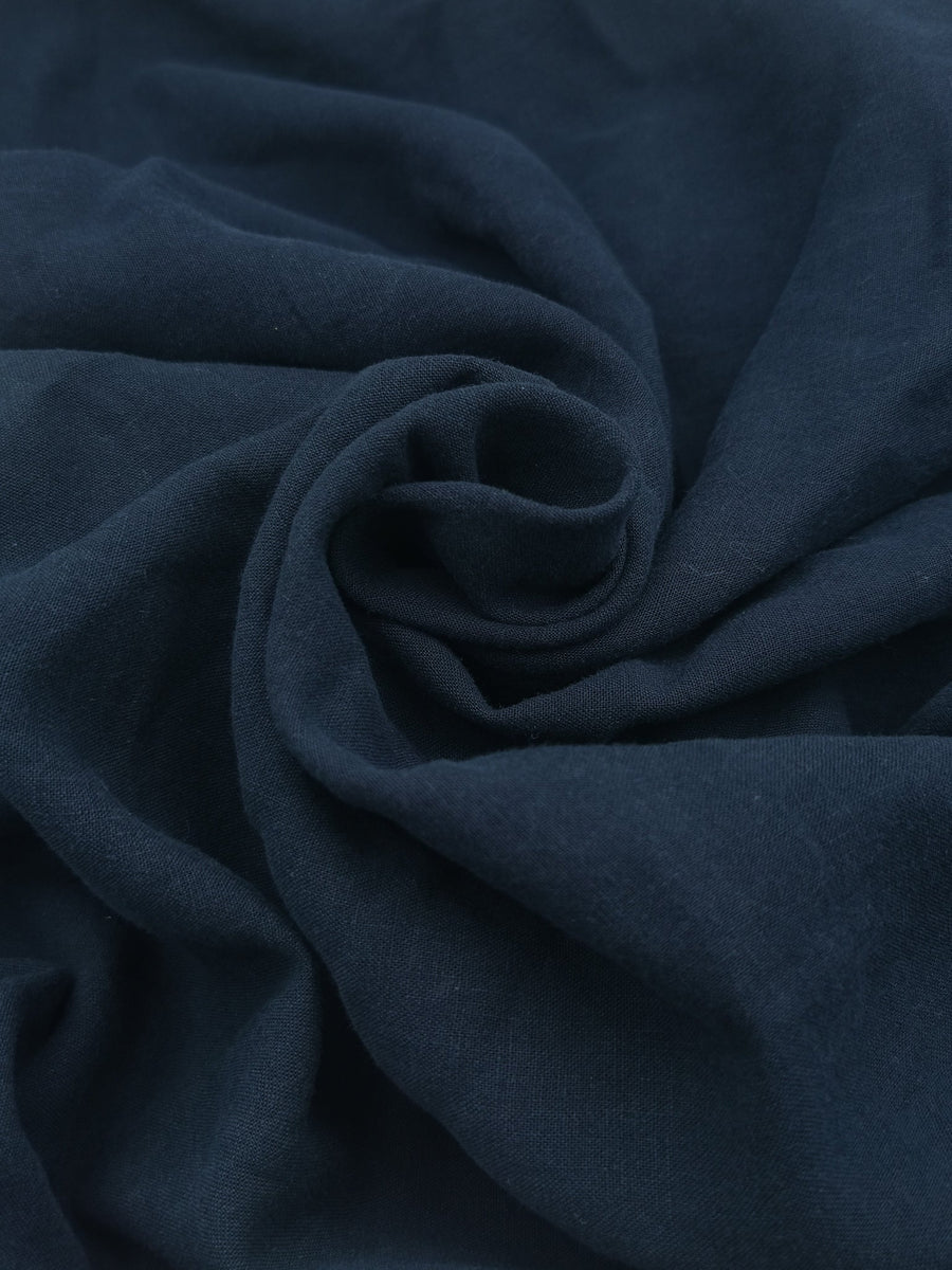 100% Linen - Navy – Hab & Fab