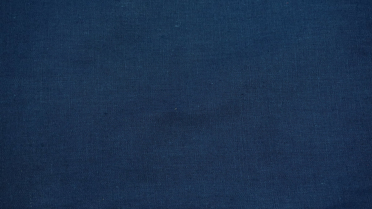 100% Linen Fabric - Navy – Hab & Fab