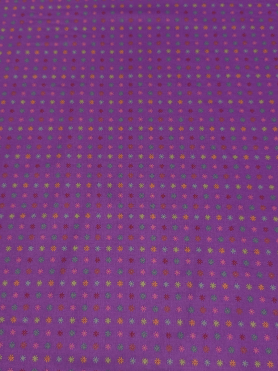100% Cotton - Calico Cowgirls - I Got Spurs - Purple – Hab & Fab