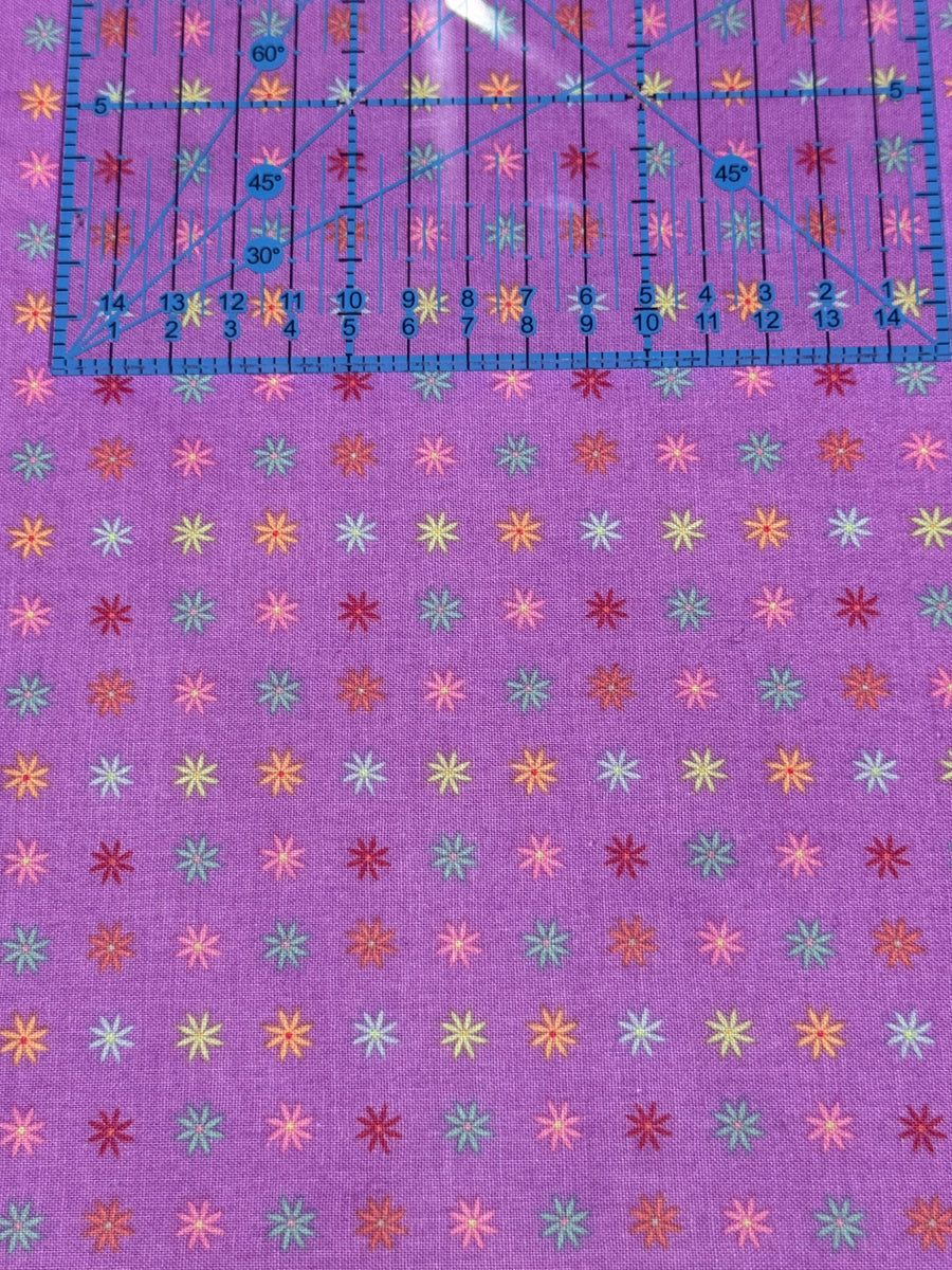 100% Cotton - Calico Cowgirls - I Got Spurs - Purple – Hab & Fab